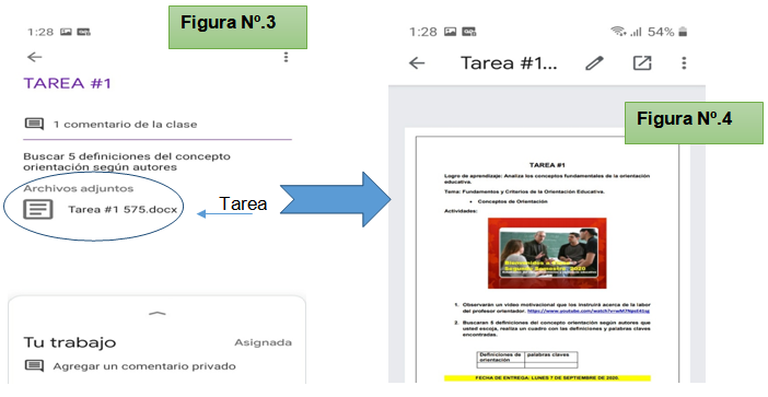 Guía para descargar y compartir archivos de tareas desde ...