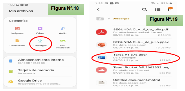 Guía para descargar y compartir archivos de tareas desde ...